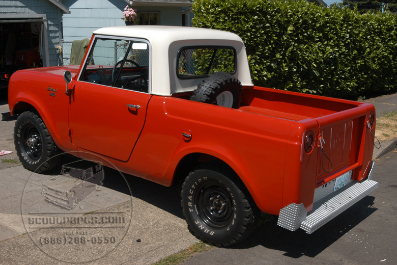International Harvester 1961 Scout 80 1961 Scout rear quarter panel ...