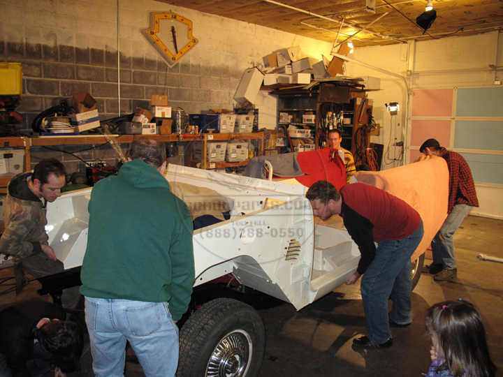 International Harvester 1964 Scout International Scout 80 setting body ...